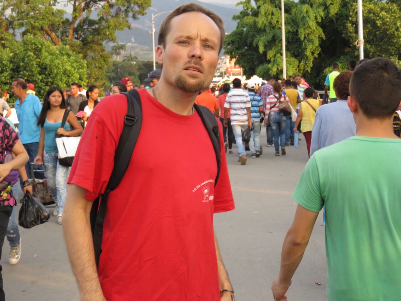 Billy Six bei Demo in Deutschland - Corona Datencheck